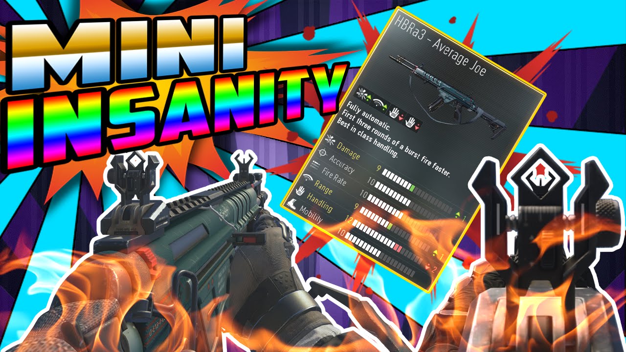 La Mini Insanity!! |HBRa3 Average Joe| "Advanced Warfare" - YouTube