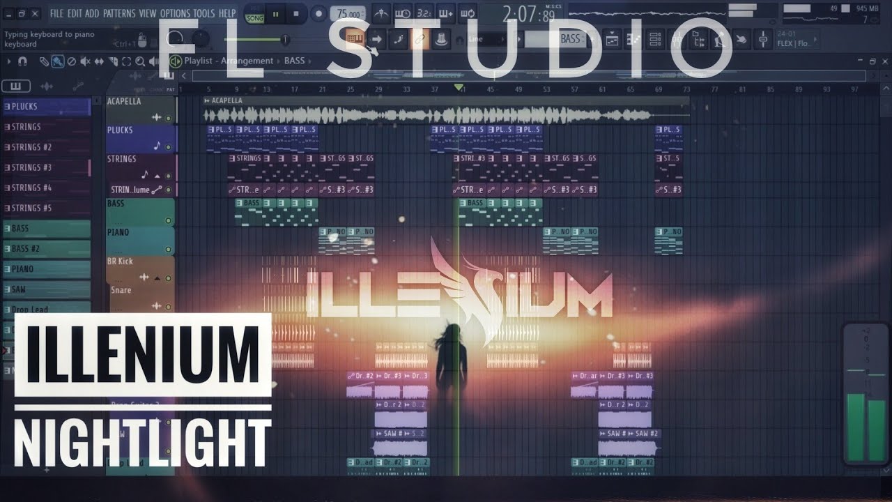 ILLENIUM - Nightlight (ASIF ASTRAL Remake) + FLP DOWNLOAD - YouTube
