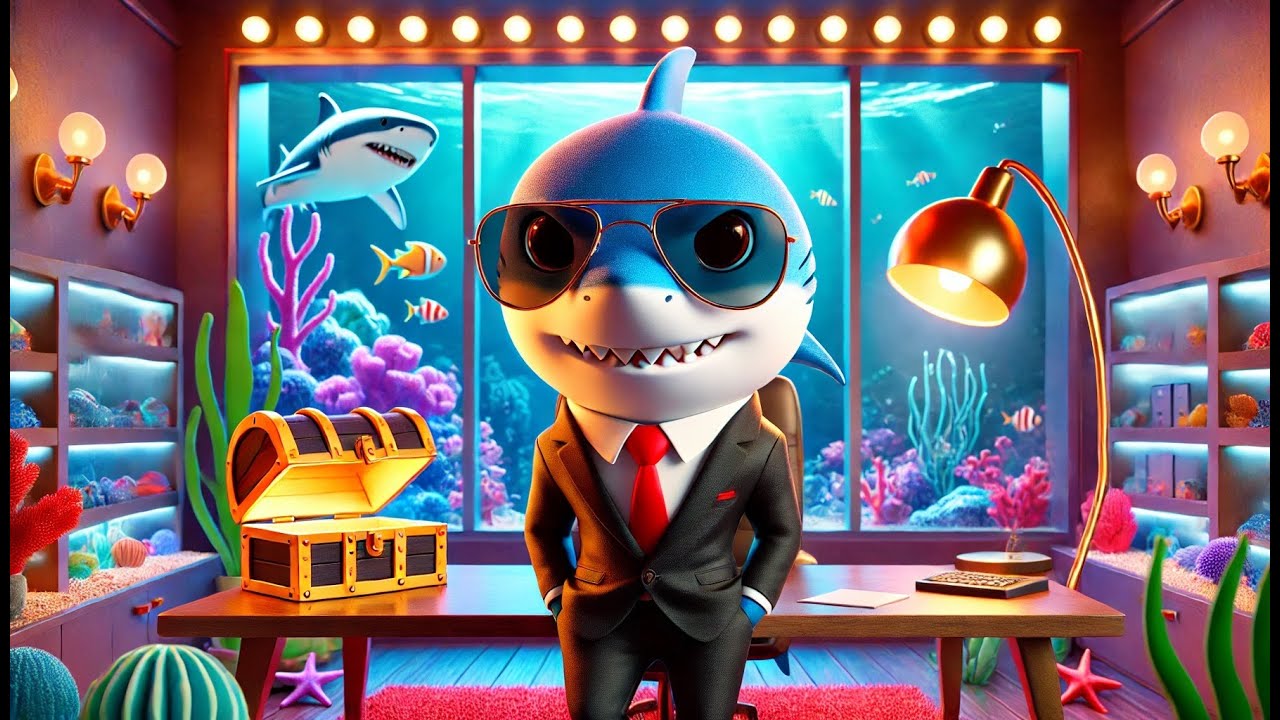 Boss Baby Shark 🦈🏧 | Leadership and Fun Song for Kids | Learn and Play ...