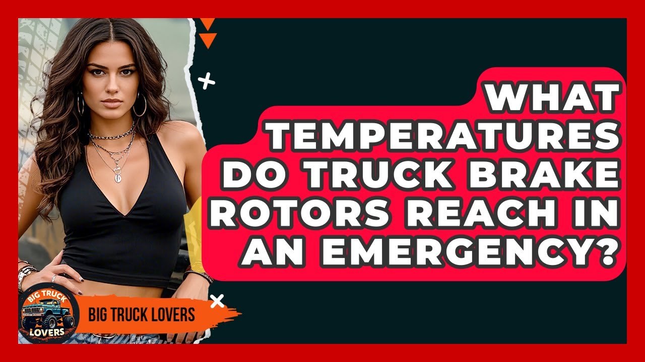 What Temperatures Do Truck Brake Rotors Reach In An Emergency? - Big ...
