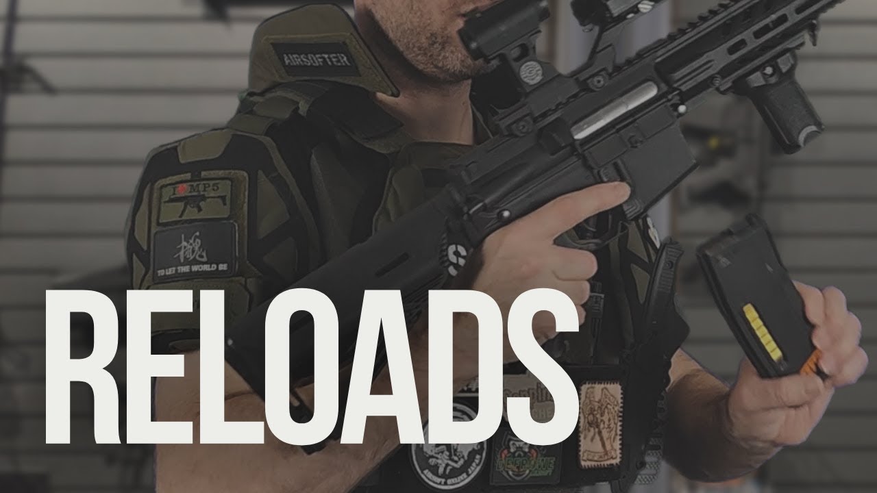 Four ESSENTIAL M4 reload techniques for airsoft players - YouTube