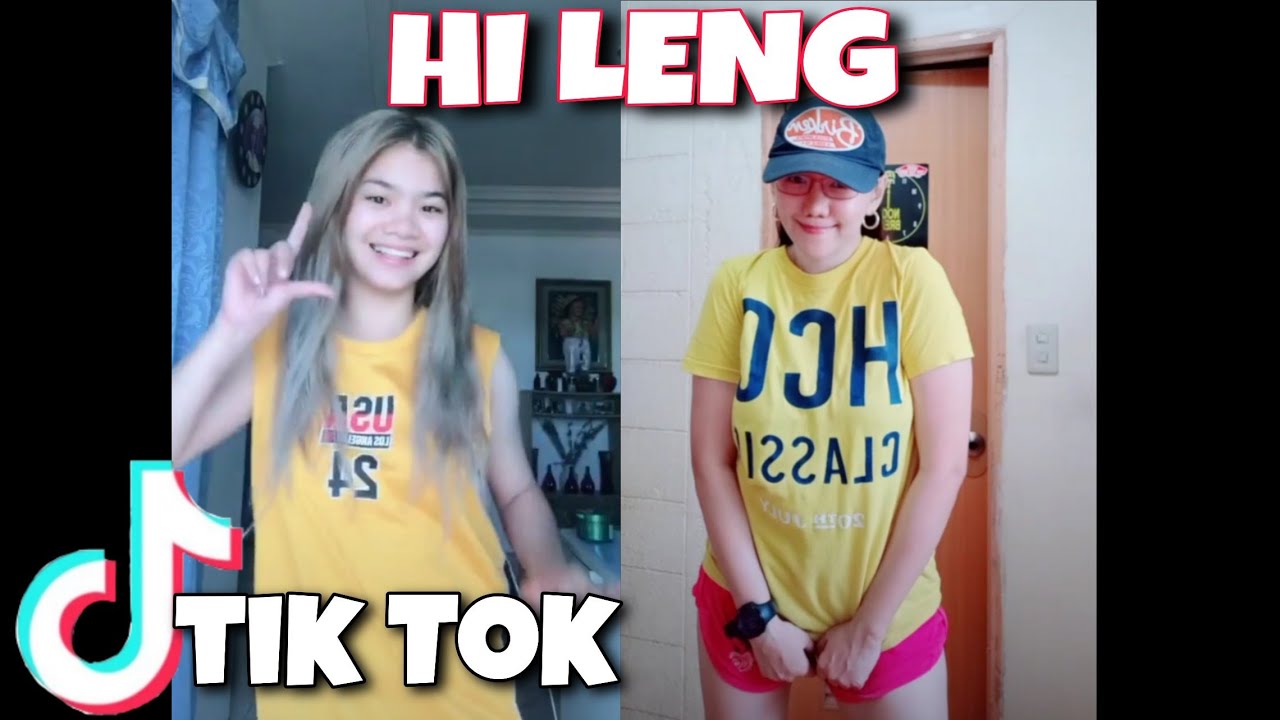 HI LENG DANCE CHALLENGE WITH LENG ALTURA (TIK TOK) - YouTube