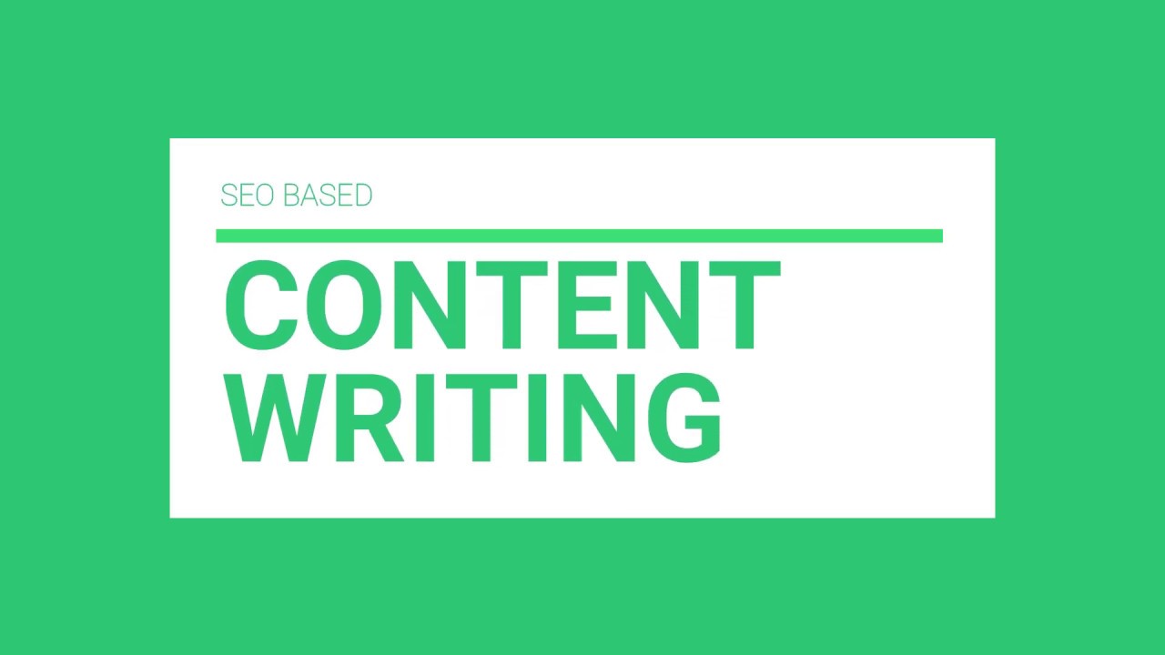 SEO Content writing gig example | Fiverr gig - YouTube