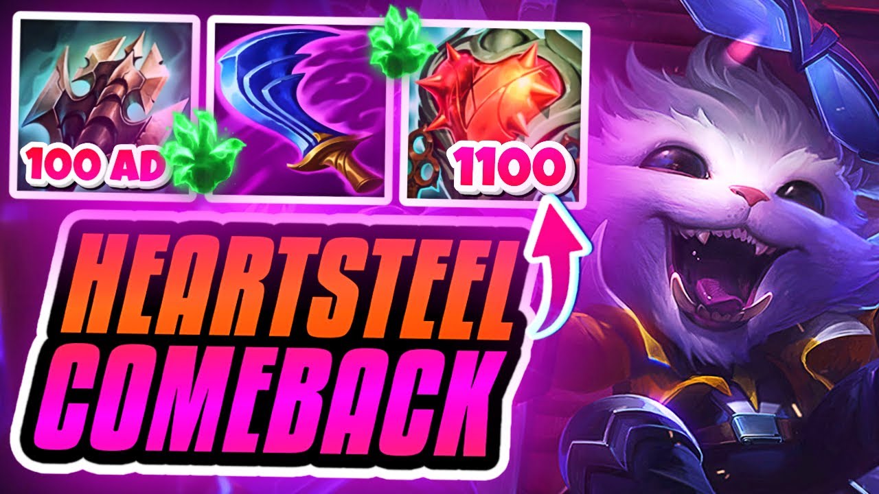 THE GREATEST HEARTSTEEL GNAR COMEBACK YOU WILL EVER SEE! Season 13 Gnar ...