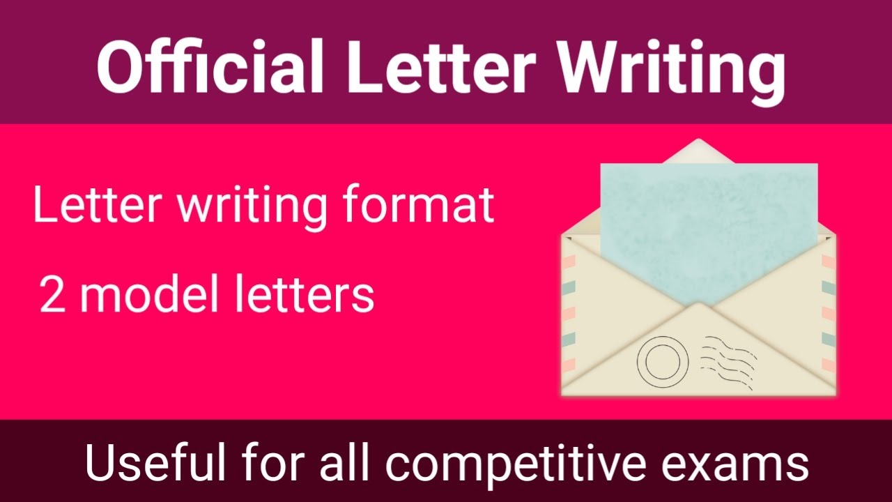 Letter Writing for GPSTR exam | Official letter writing in English ...