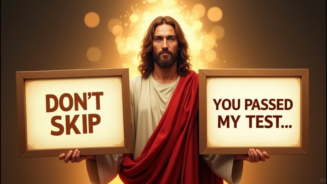 🔴 YOU PASSED MY TEST, DEAR CHILD | GOD'S MESSAGE | GOD HELPS | # ...