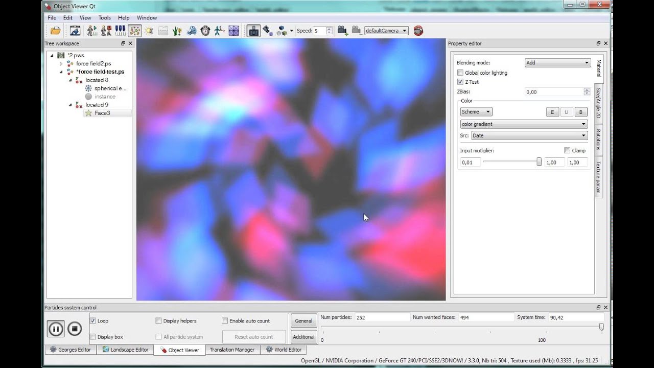Ryzom Core: NeL - ParticleSystem - Spherical Emitter (for Botanic - TA ...