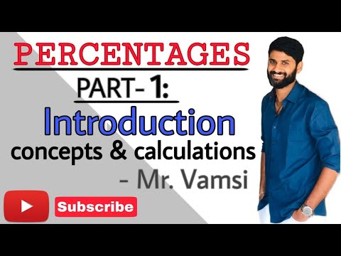 Percentage | Part-1:- Introduction - YouTube