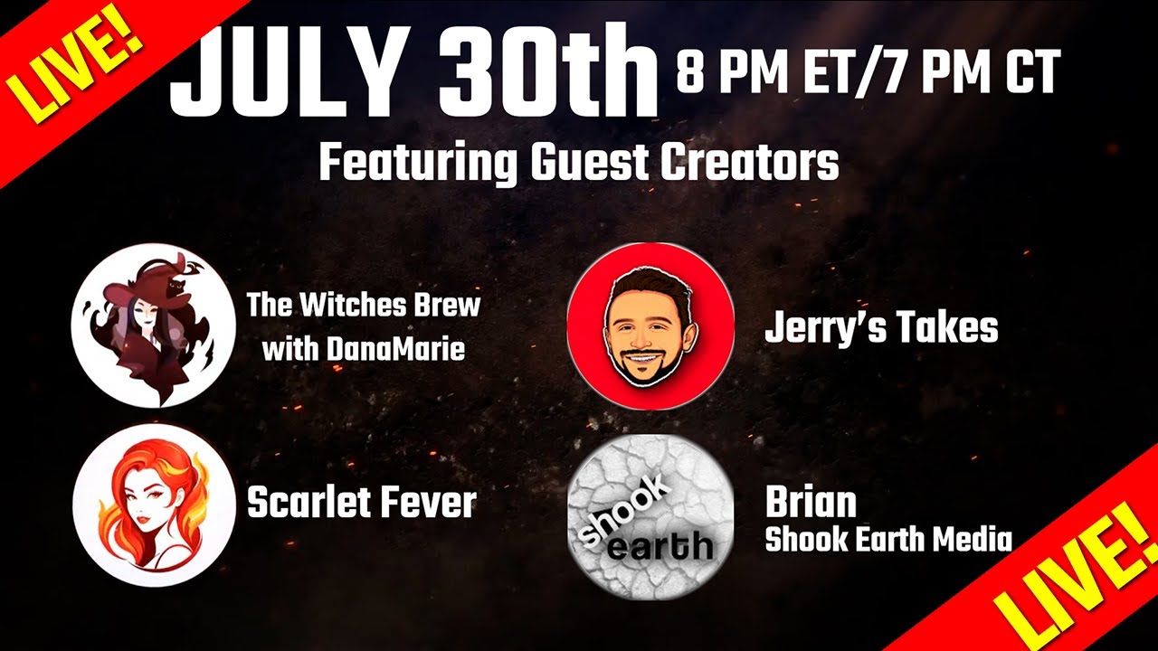 TWDExplained LIVE! with Jerry's Takes, Shook Earth Media, DanaMarie ...