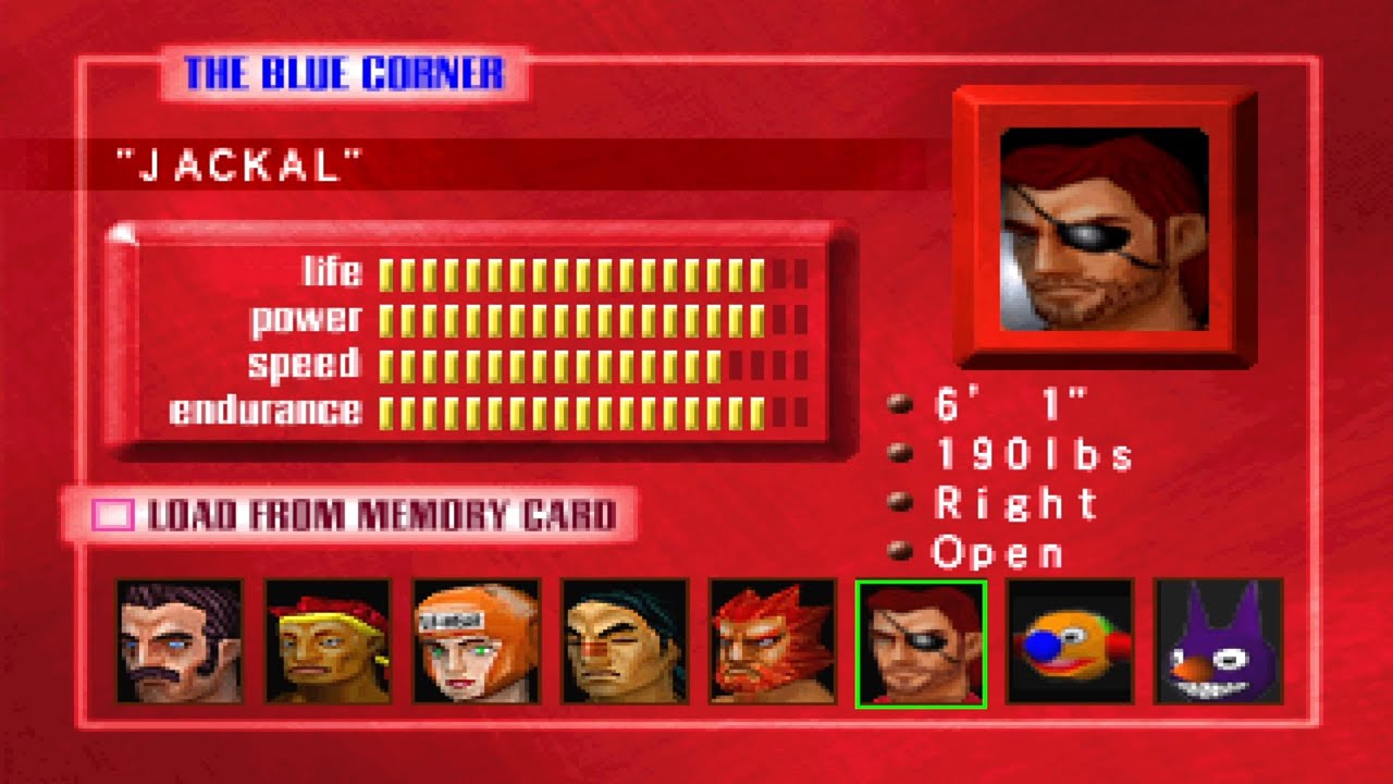 Contender (Victory Boxing 2) All Characters [PS1] - YouTube
