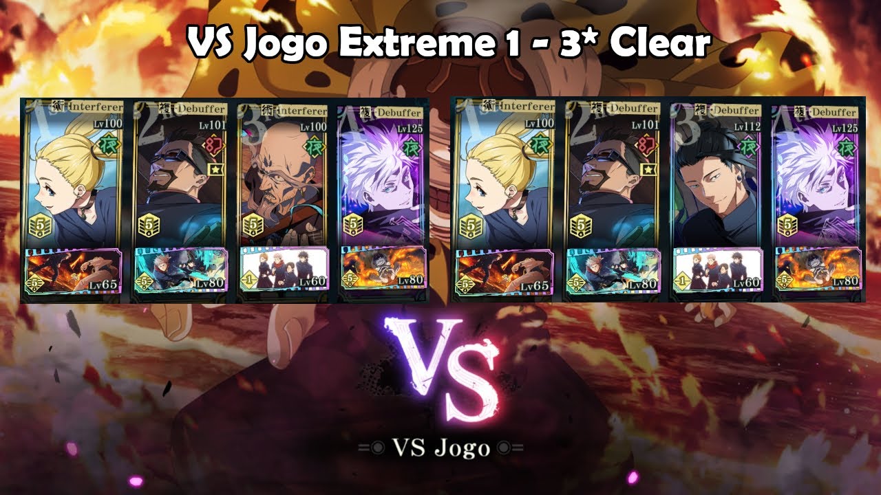 [VS Jogo Extreme 1] JJK Phantom Parade | 3* Clear w/ HP Gojo (A0 Works ...