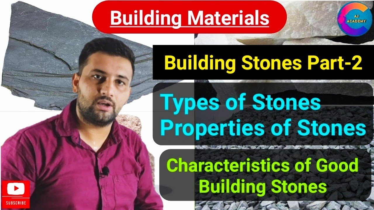 Building Stones Part-2|Types of Stones & Properties of Stones | #civil ...