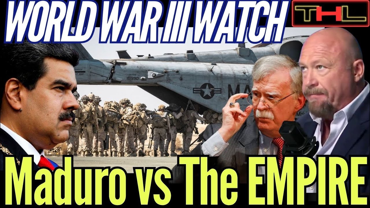 WORLD WAR III WATCH | Alex Jones & MAGA Followers Go FULL John Bolton ...