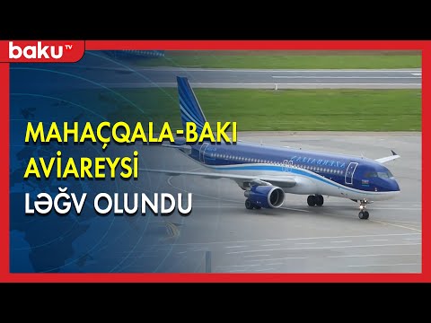 Mahaçqala - Bakı aviareysi ləğv olundu - BAKU TV