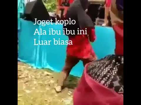 Joget Koplo Ala Ibu Hijab Ini Luar biasa sadis