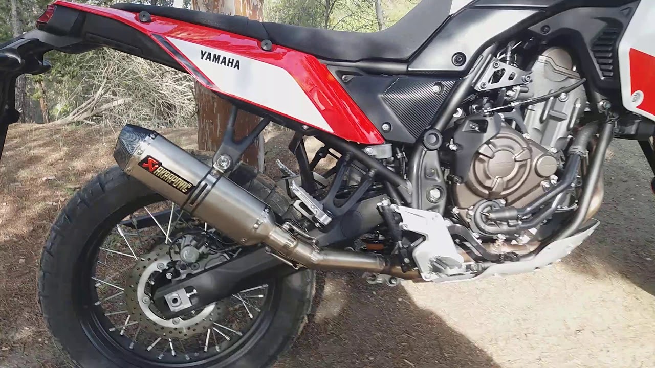 Yamaha tenere 700 escape aliexpress - YouTube