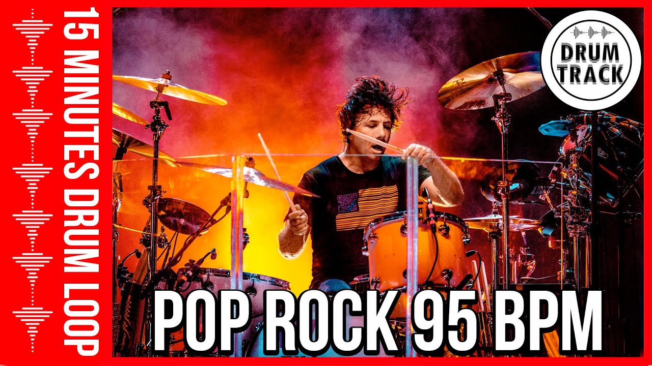 Drum Beat 95 bpm - Groove Drum Track 95 BPM POP ROCK | Batería 95 BPM ...