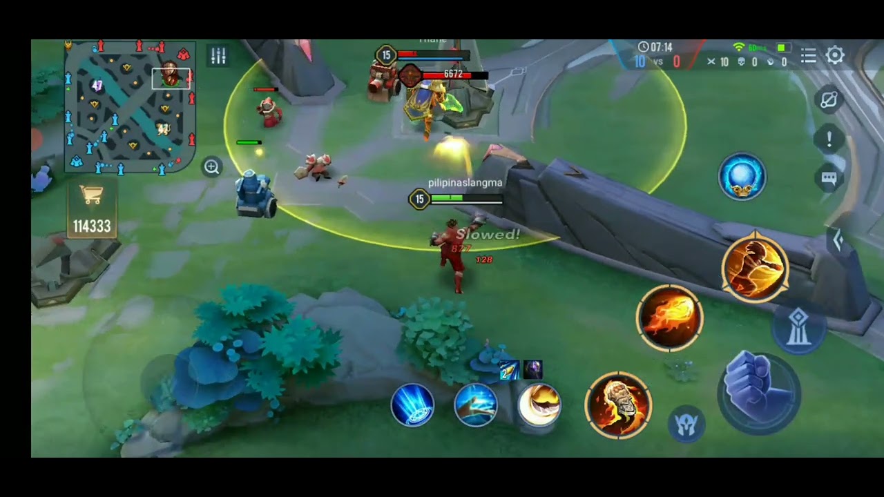 arena of valor chou version vs tegrel version# arena of valor - YouTube