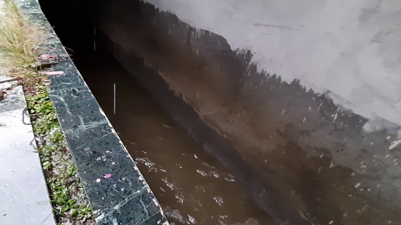 Hooghly River view during cyclone(aampona) in Kolkata, on 20 May,2020 ...