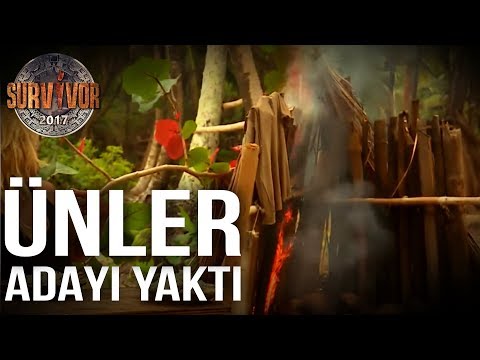 Ünlüler Adada Yangın Çıkardı! | 86.Bölüm | Survivor 2017