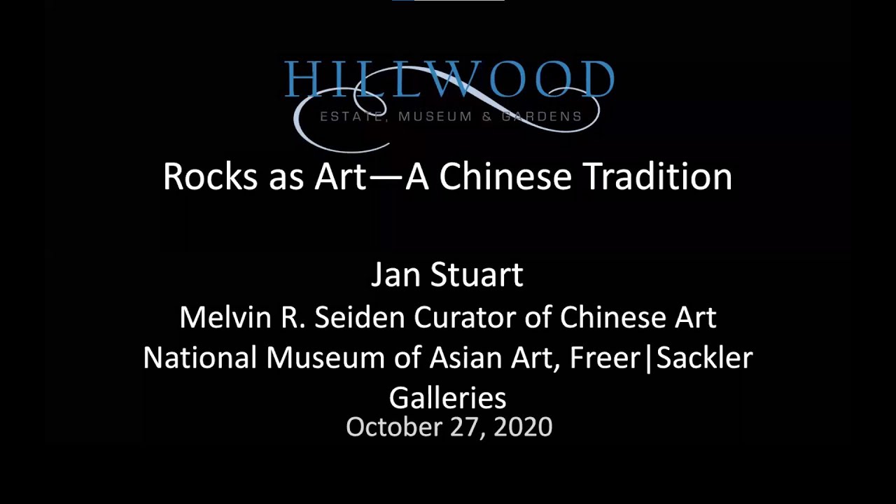 Natural Beauties Lecture Series | Rocks as Art⁠—A Chinese Tradition ...