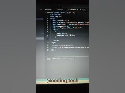 how to use paragraph background color in css#html - YouTube