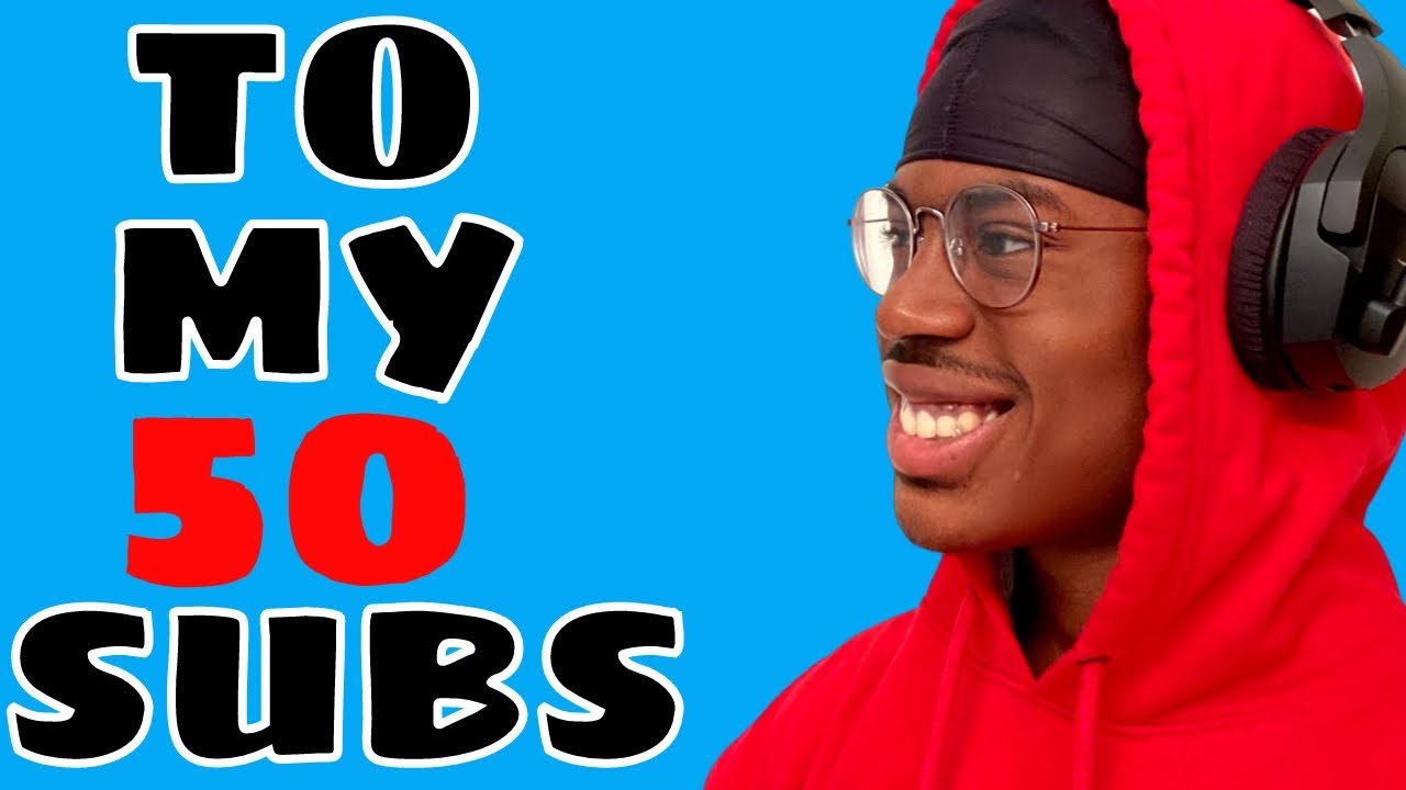A Message For My 50 Subscribers⭐️... - YouTube
