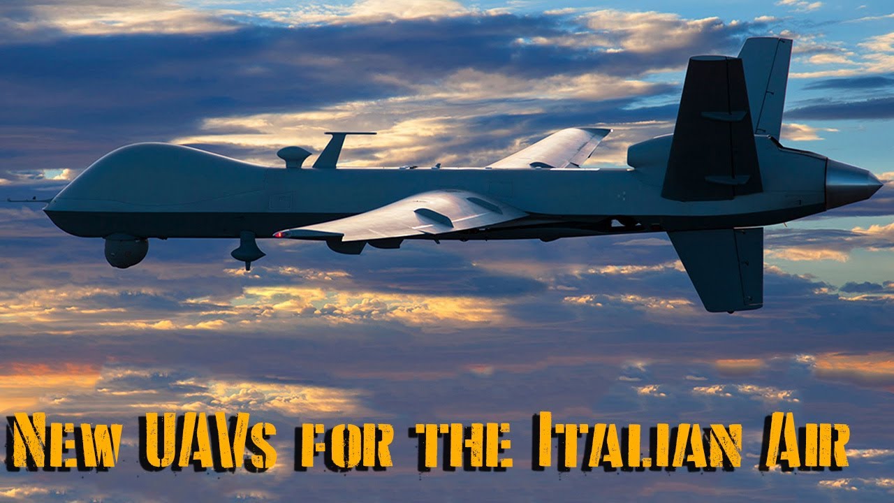New UAVs for the Italian Air Force - YouTube