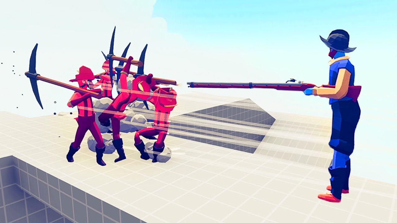 MUSKETEER SHERIFF VS EVERY BOSS UNIT | TABS - Totally Accurate Battle ...