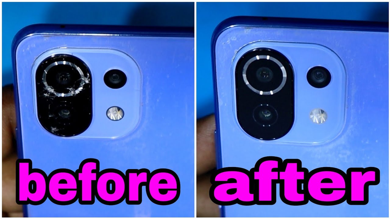 redmi 11 lite camera glass replacement / mi 11 lite camera glass - YouTube
