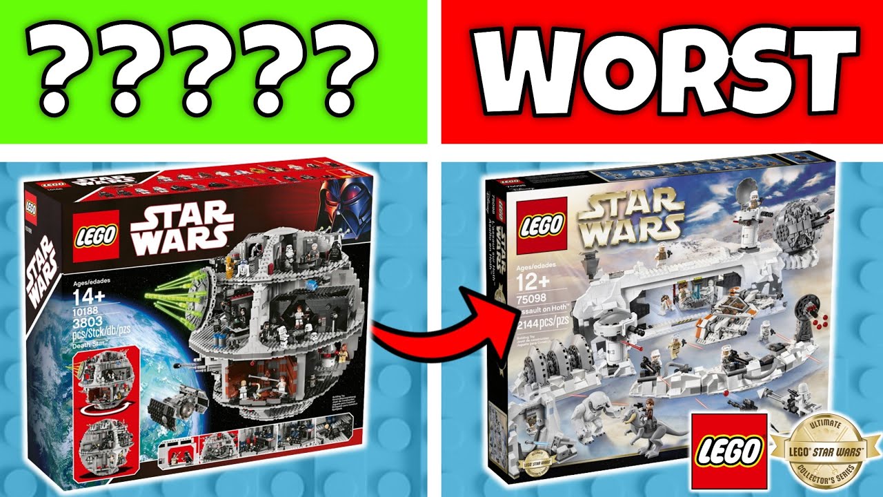 The Worst Lego Star Wars UCS Sets (w/ LegoManCam) | Lego Star Wars 2024 ...
