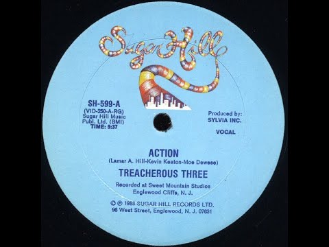 Treacherous Three - Action (vocal) Sugar Hill records 1983 - YouTube