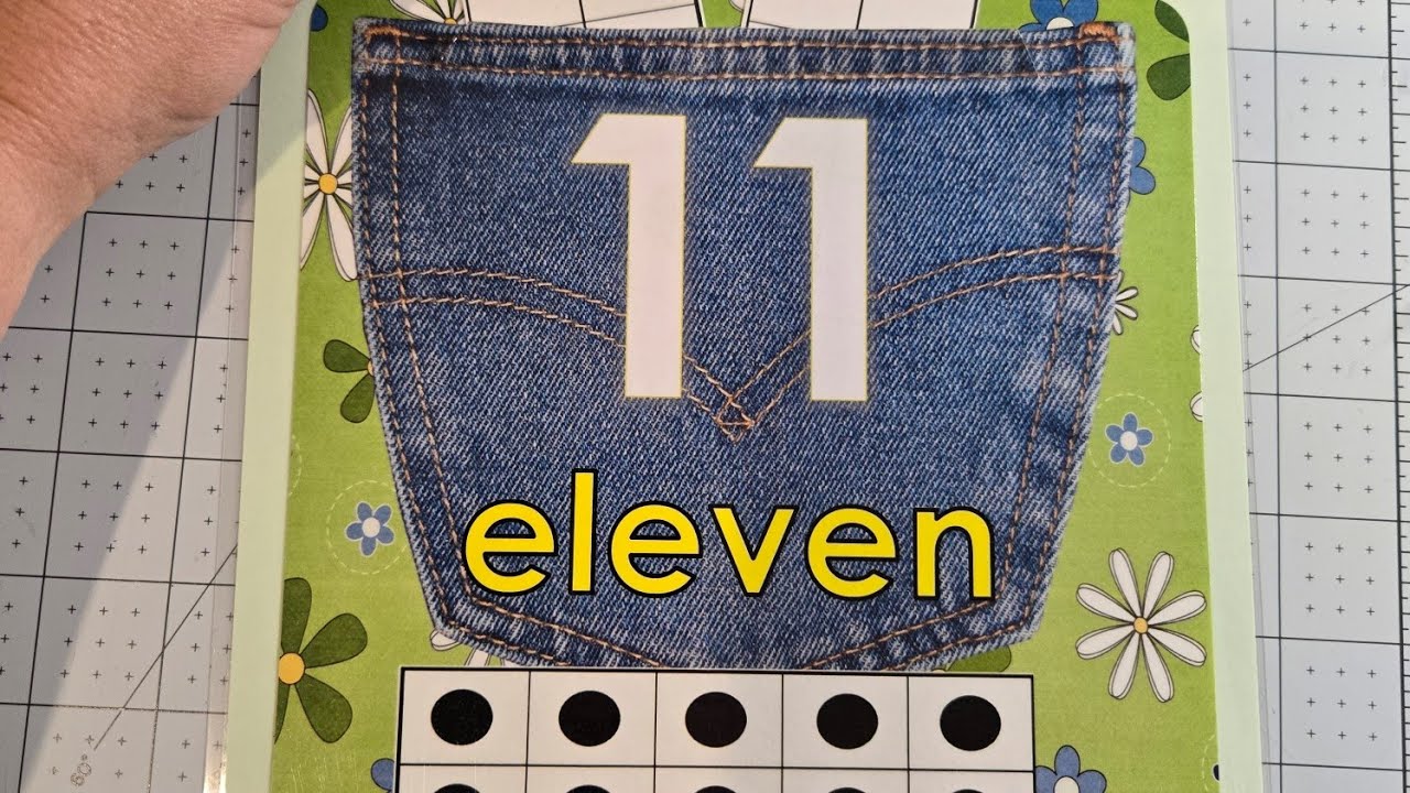 Number Frieze for junior school classroom - YouTube
