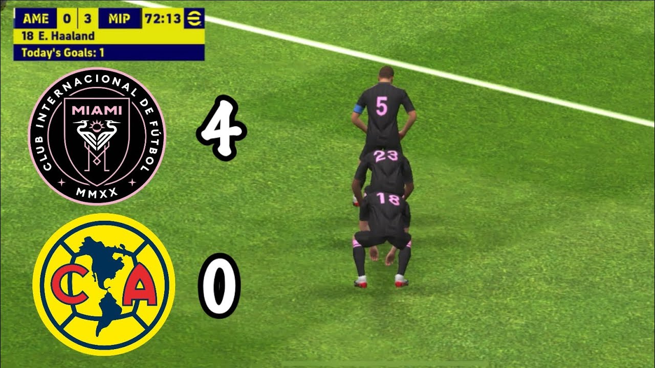 Club América vs Inter Miami CF FIFA WORLD CUP 12 October 2023 - YouTube
