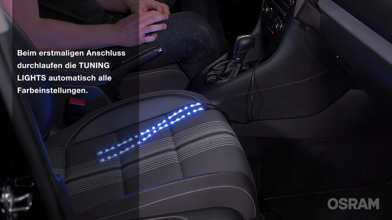 OSRAM LEDambient TUNING LIGHTS CONNECT: Installationsvideo - YouTube