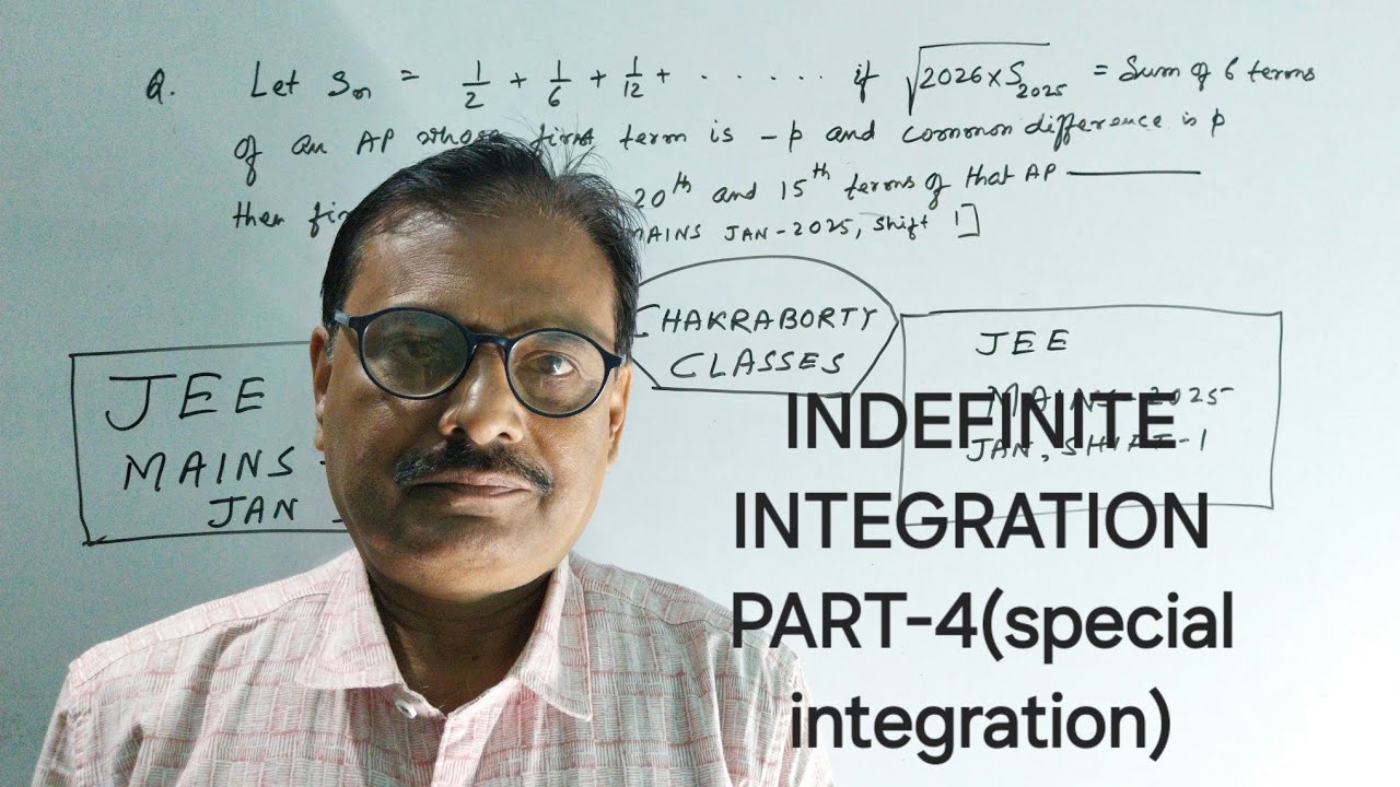 Revision of indefinite integration (special integration)#class12math# ...