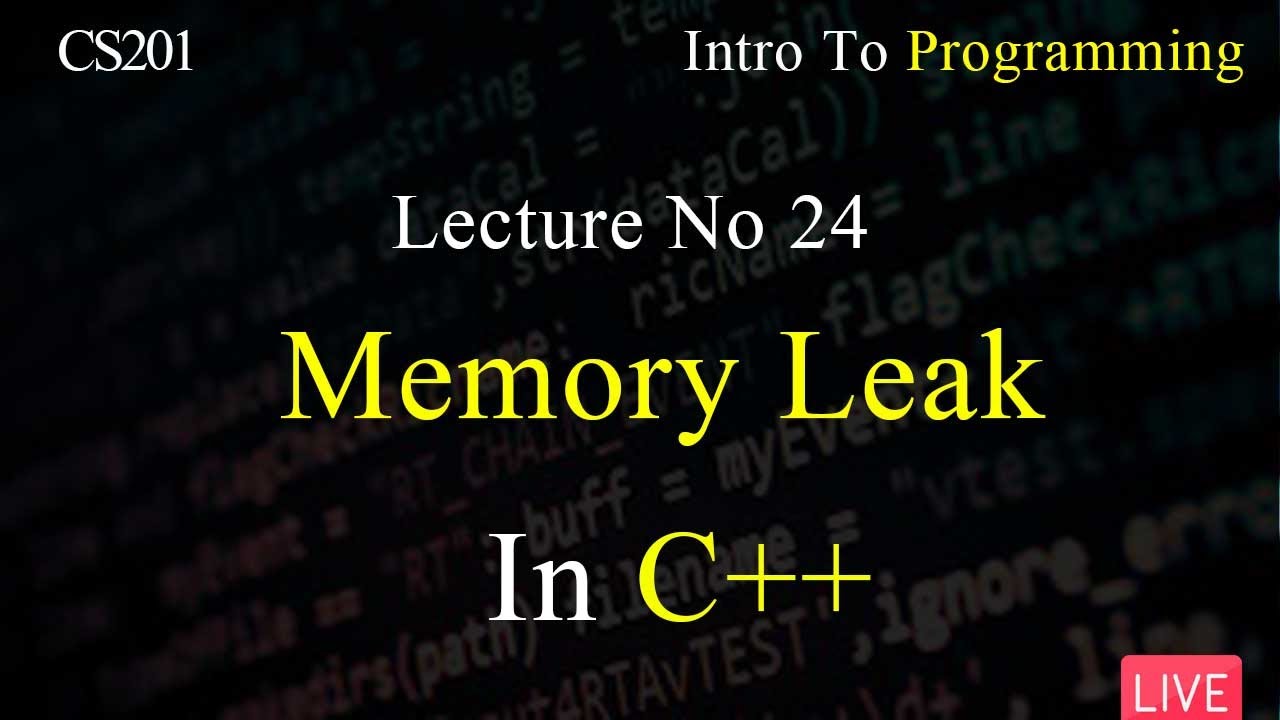 CS201 | Short Lecture No 24 | Final Term Preparation | VU Mentor #finaltermpreparation #fall2022 ...