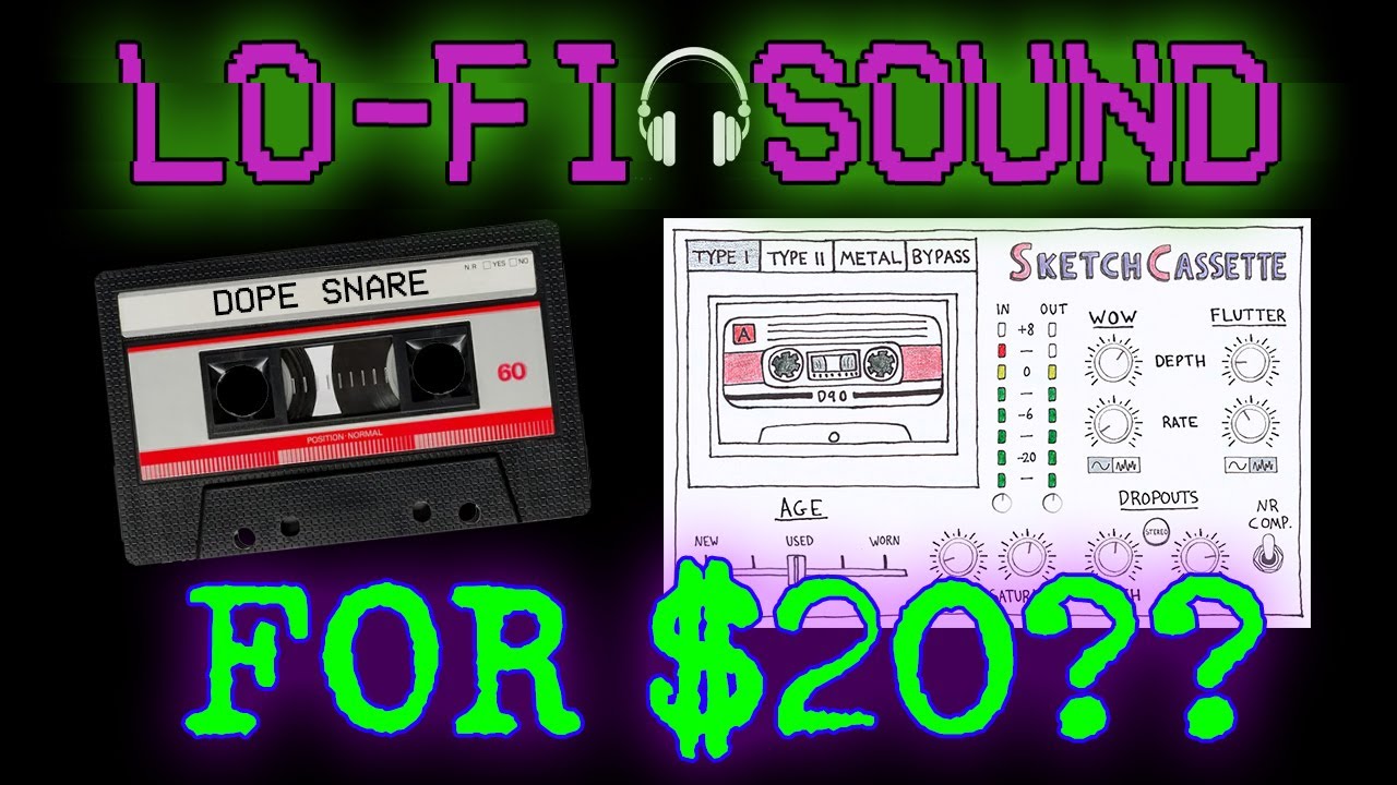 Aberrant DSP | Sketch Cassette Review | LOFI tape plugin in for your ...