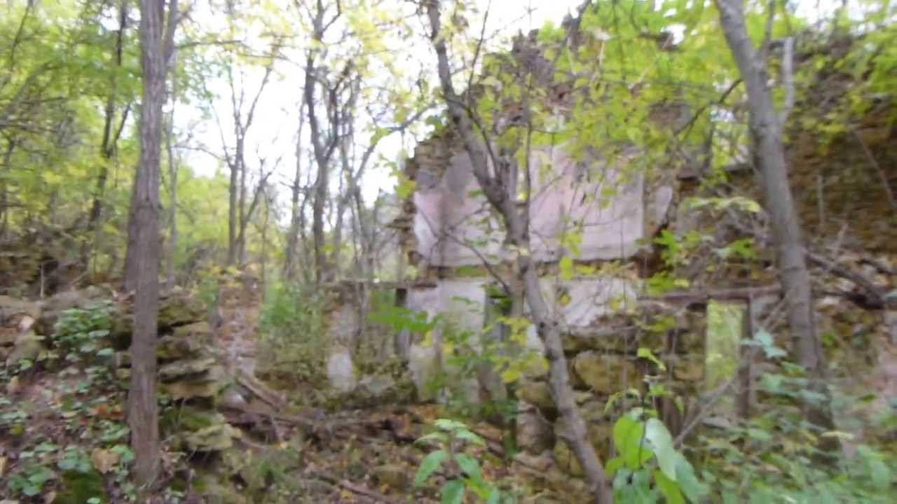 old stone building under Winston tunnel trussel - YouTube