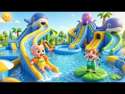 Water Party Fun Day Song 💦🏊 | Pool Party Song for Kids | Baby Xavi Kids Songs