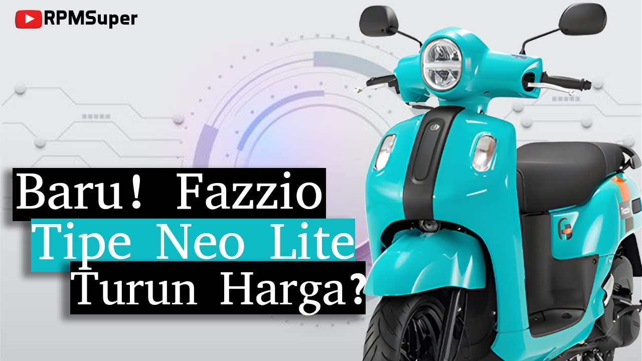 Baru! Yamaha Fazzio Neo Lite Version Warna dan Harga - YouTube