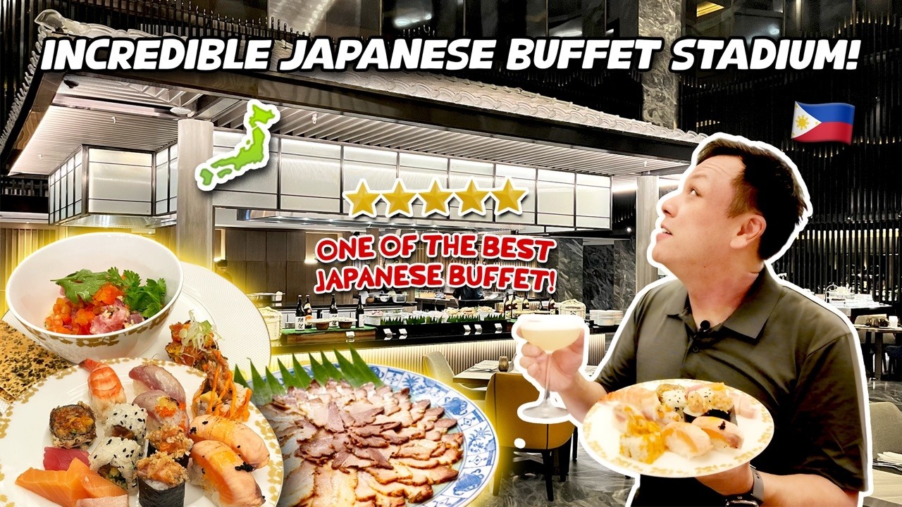 ULTIMATE Japanese Buffet Arena! Incredible - Highest Quality Sushi ...
