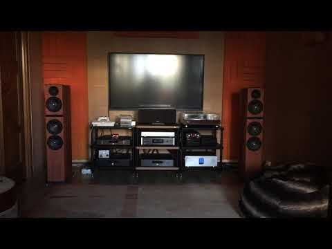 Jamo C809 T+A A1220 Trigon SnowWhite T+A Music player - YouTube