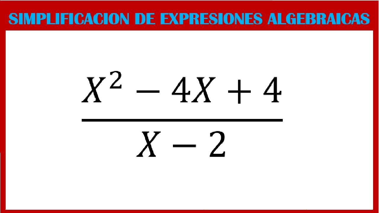 Simplificaci n De Expresiones Algebraicas Ejercicio 3 YouTube