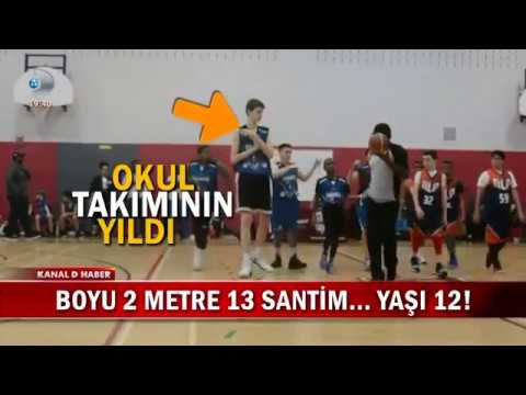 12 Yaşında Boyu 2 Metre 13 Santim, !