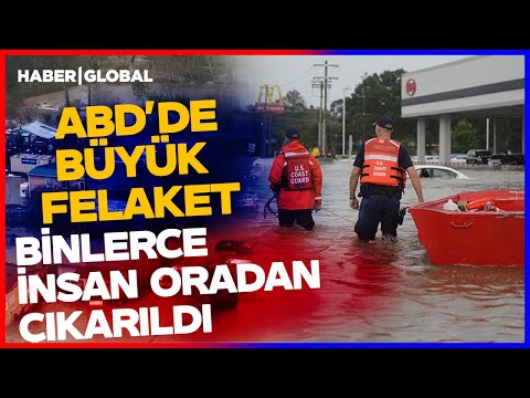 ABD'de Büyük Felaket Binlerce Kişi Ölümle Burun Buruna Geldi! Binalar Yıkıldı Şehir Adeta Yok Oldu