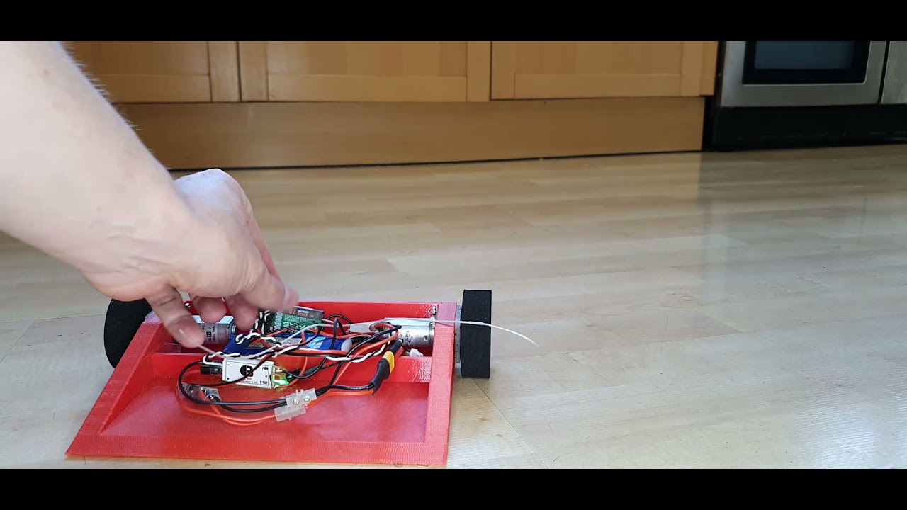 3D Printed Beetleweight Combat Robot Test Drive - YouTube