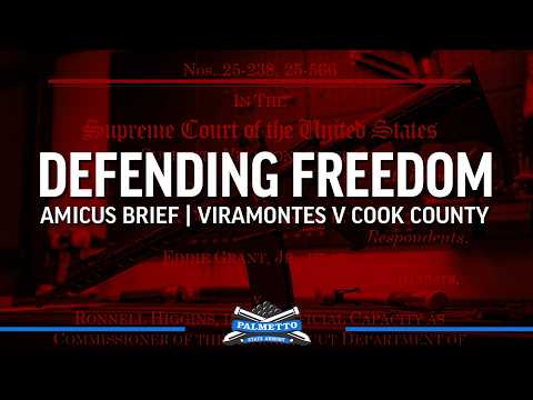 Amicus Brief FILED - Viramontes Vs Cook County | Grant Vs Higgins - Palmetto State Armory