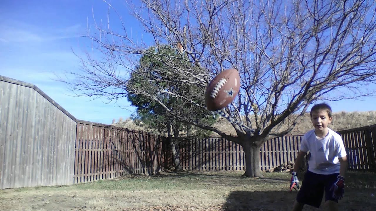 7 years old. Greatest one handed catch. - YouTube