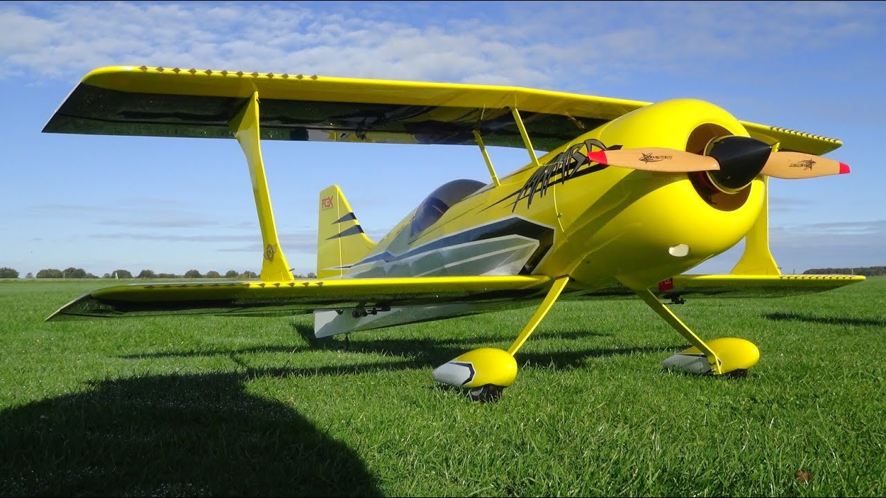 Mark's FLEX INNOVATIONS MAMBA BI- PLANE - YouTube